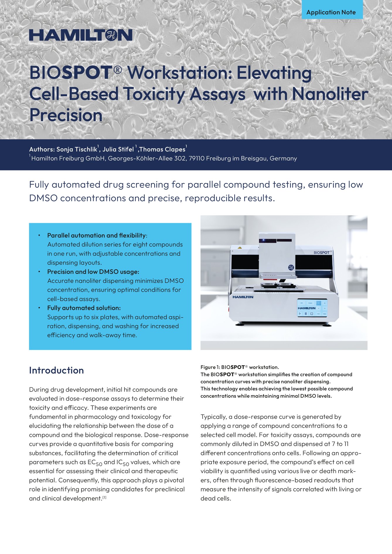 AN BIOSPOT Cell Toxicity Assays