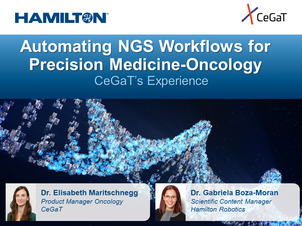 Hamilton Robotics | NGS in Precision Medicine Oncology