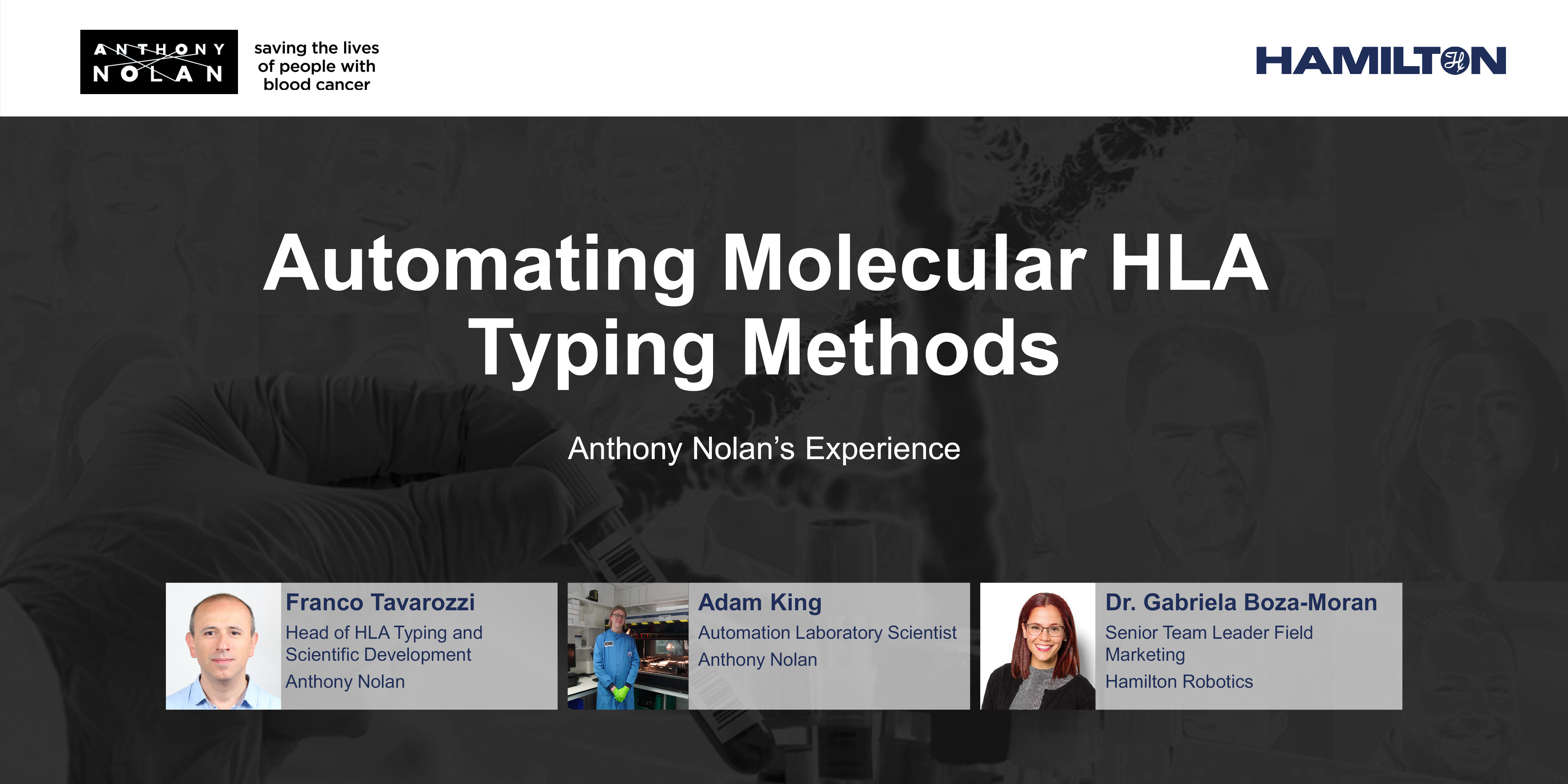 Hamilton Robotics | HLA Typing Webinar on demand